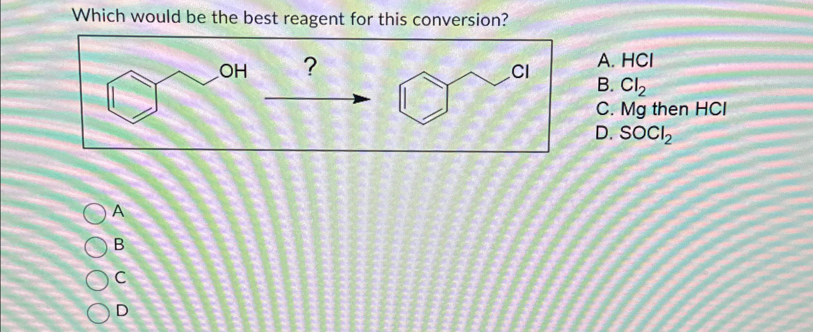 Solved Which would be the best reagent for this | Chegg.com