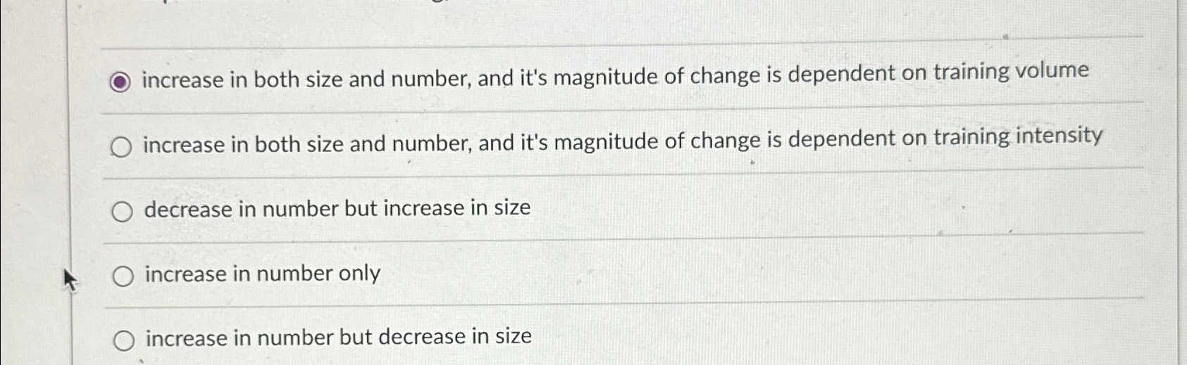 Solved increase in both size and number, and it's magnitude | Chegg.com