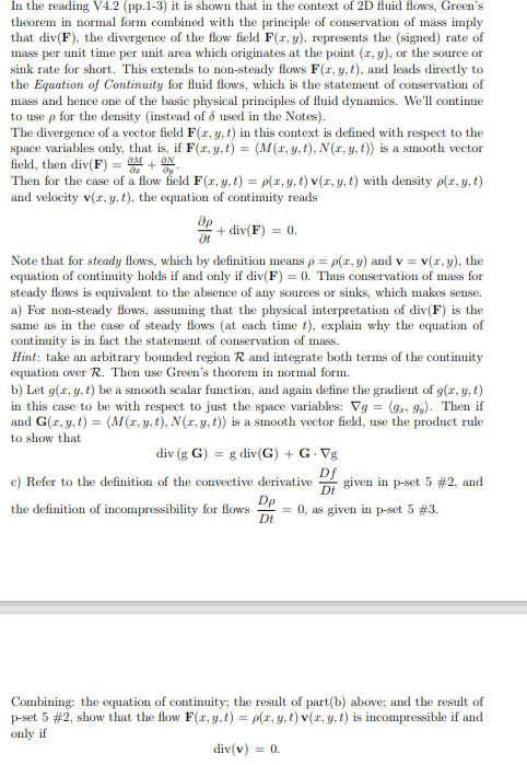 Solved In the reading V4.2 (pp.1-3) ﻿it is shown that in the | Chegg.com