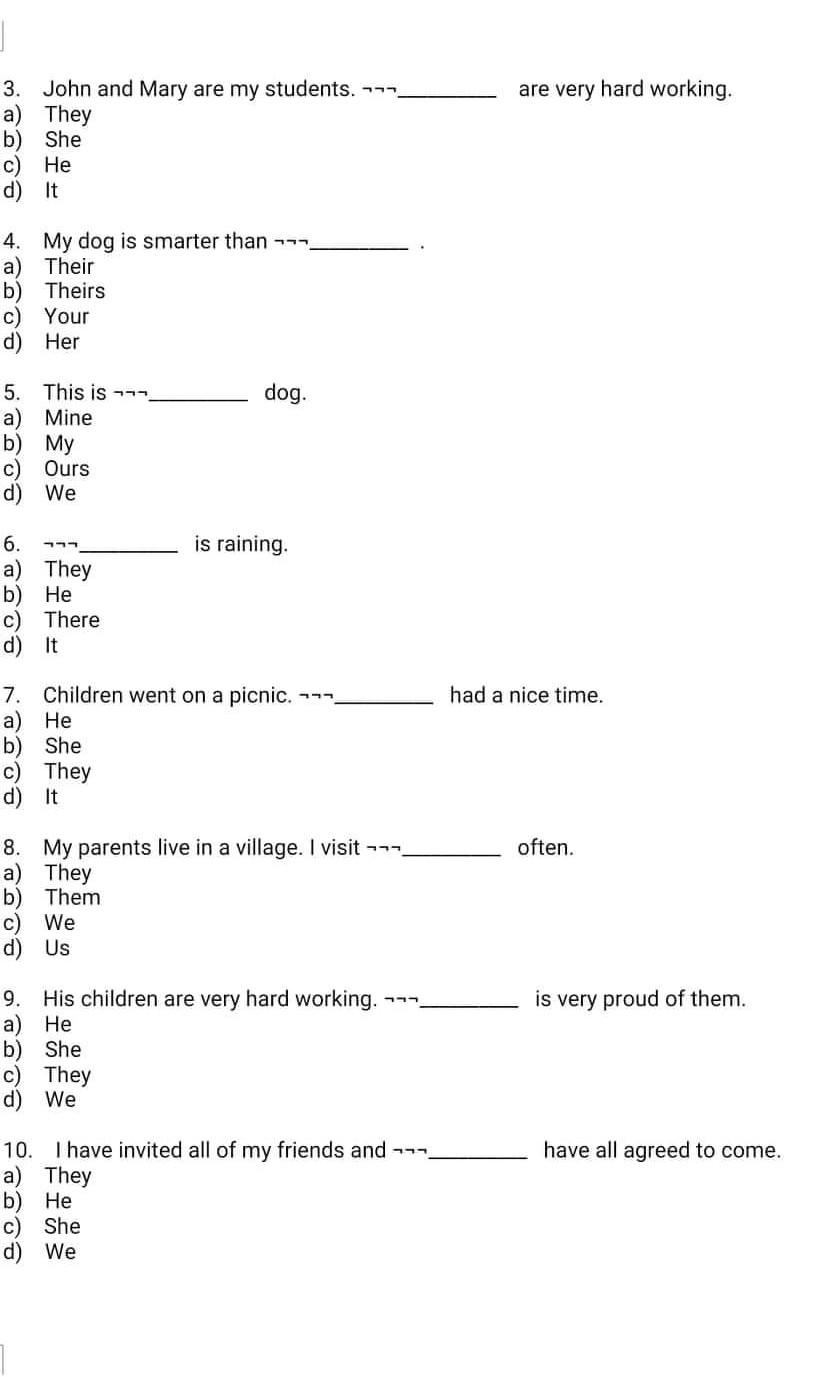Solved I. Write the correct verb to be used in the sentence. | Chegg.com