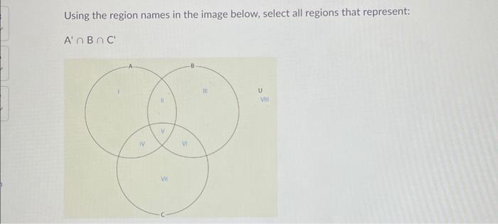Solved Using the region names in the image below, select all | Chegg.com