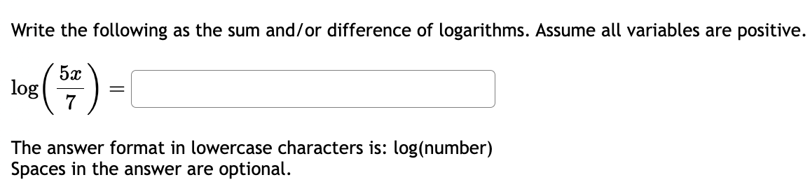 Solved Write the following as the sum and/or difference of | Chegg.com