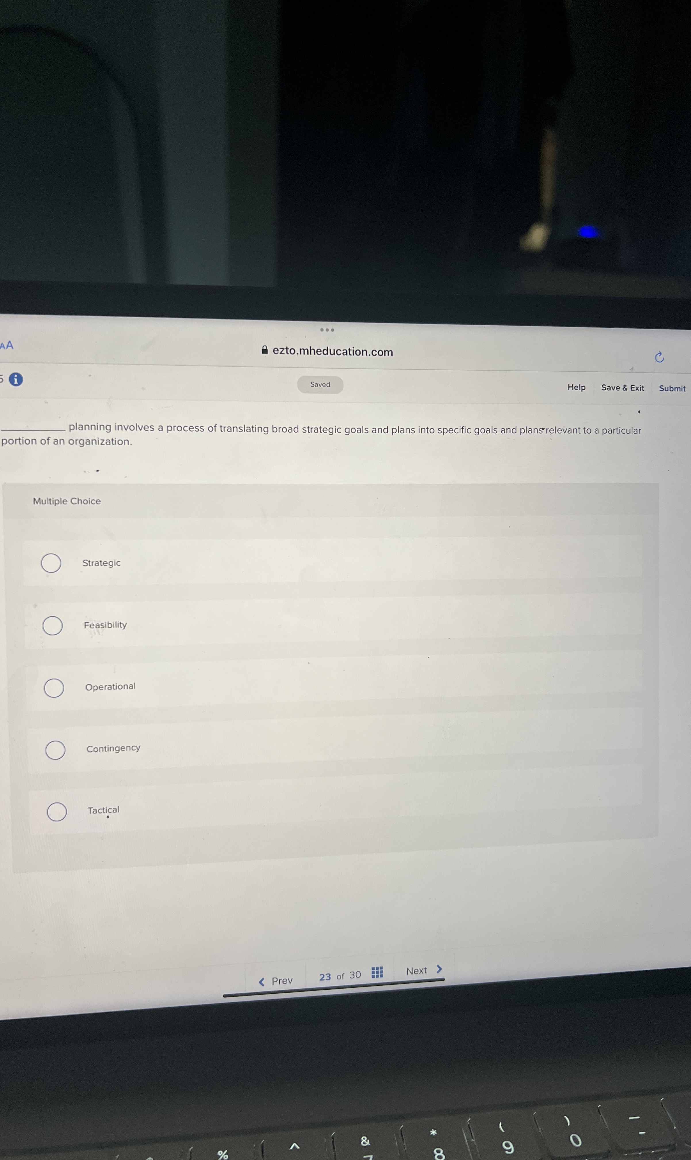 Solved planning involves a process of translating broad | Chegg.com