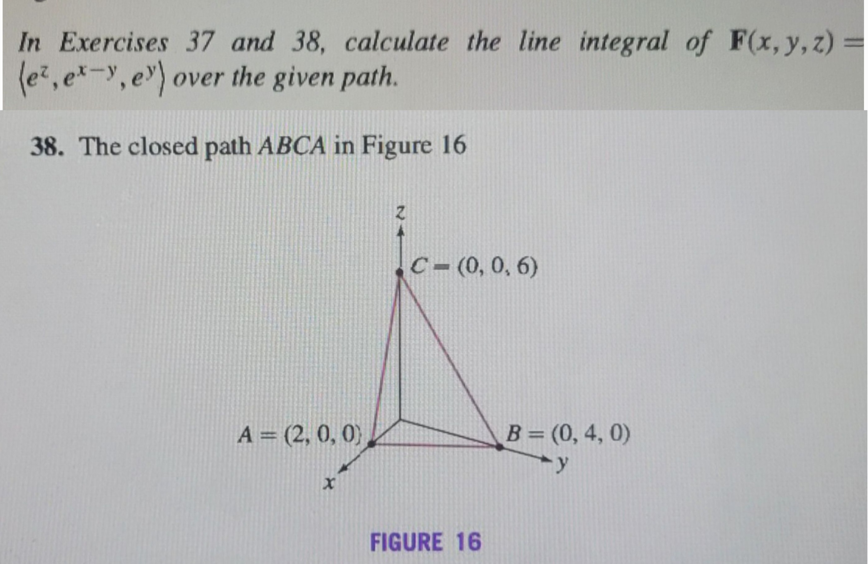 Solved Calculate the line integralThe closed path ABCA | Chegg.com