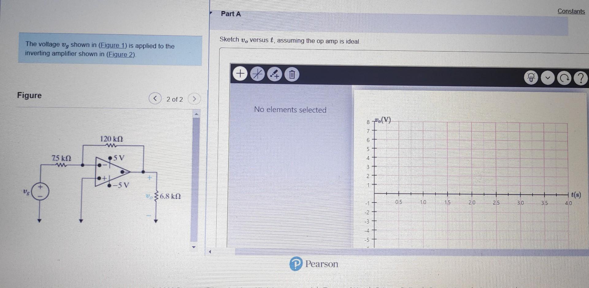 Solved The voltage vg shown in (Figure 1 ) is applied to the | Chegg.com