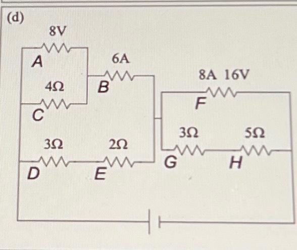Solved Resistors Circuits II Each of the circuits below | Chegg.com