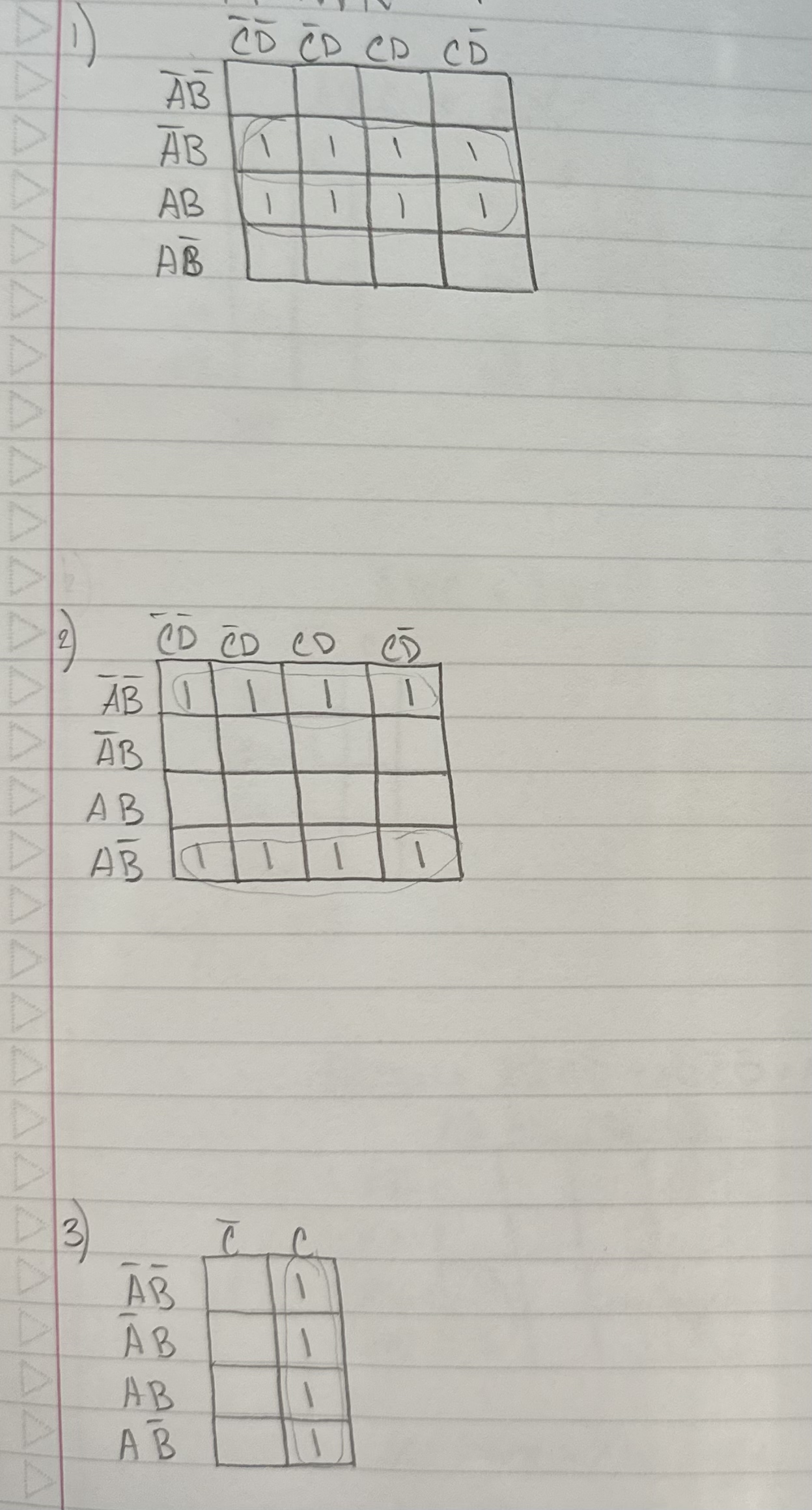 Solved I need the truth table for these K-Maps,Boolean | Chegg.com