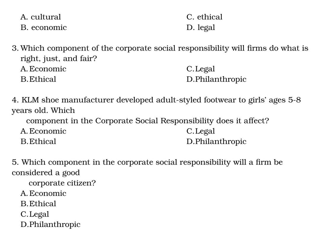 Solved MAGSAMA-SAMA. TUMAKBO. E F Guide Questions: 1. Which | Chegg.com