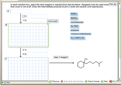 Solved In each reaction box, place the best reagent or | Chegg.com