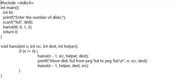 Solved Q2. Write a MIPS program named hanoi.asm to solve the | Chegg.com