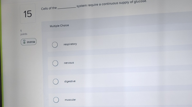 Solved 15Cells of the q, ﻿system require a continuous supply | Chegg.com