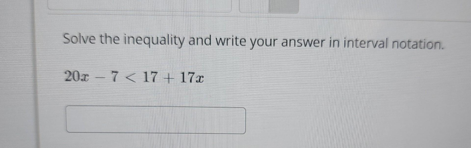 Solved Express the graphed inequality in interval notation: | Chegg.com