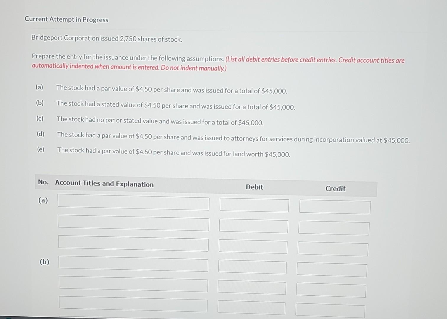 Solved Current Attempt in Progress On July 1, Riverbed | Chegg.com