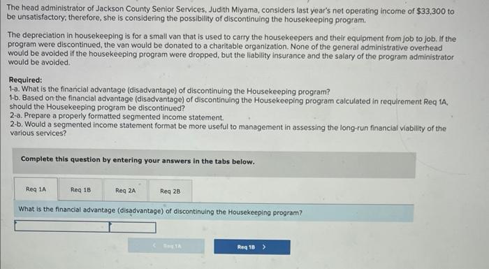Solved Problem 11-19 (Algo) Dropping or Retaining a Segment | Chegg.com