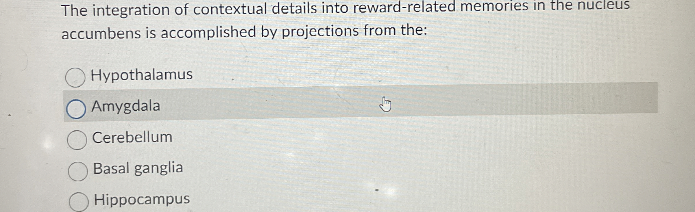 Solved The integration of contextual details into | Chegg.com