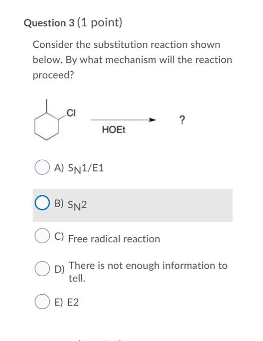 Solved Which of the following statements applies to the E2 | Chegg.com