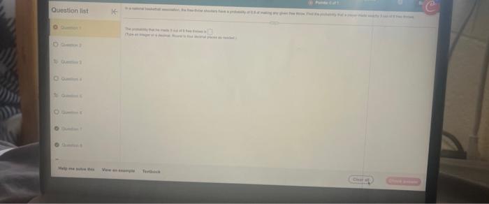 Solved Help me solve this K In a national basketball | Chegg.com