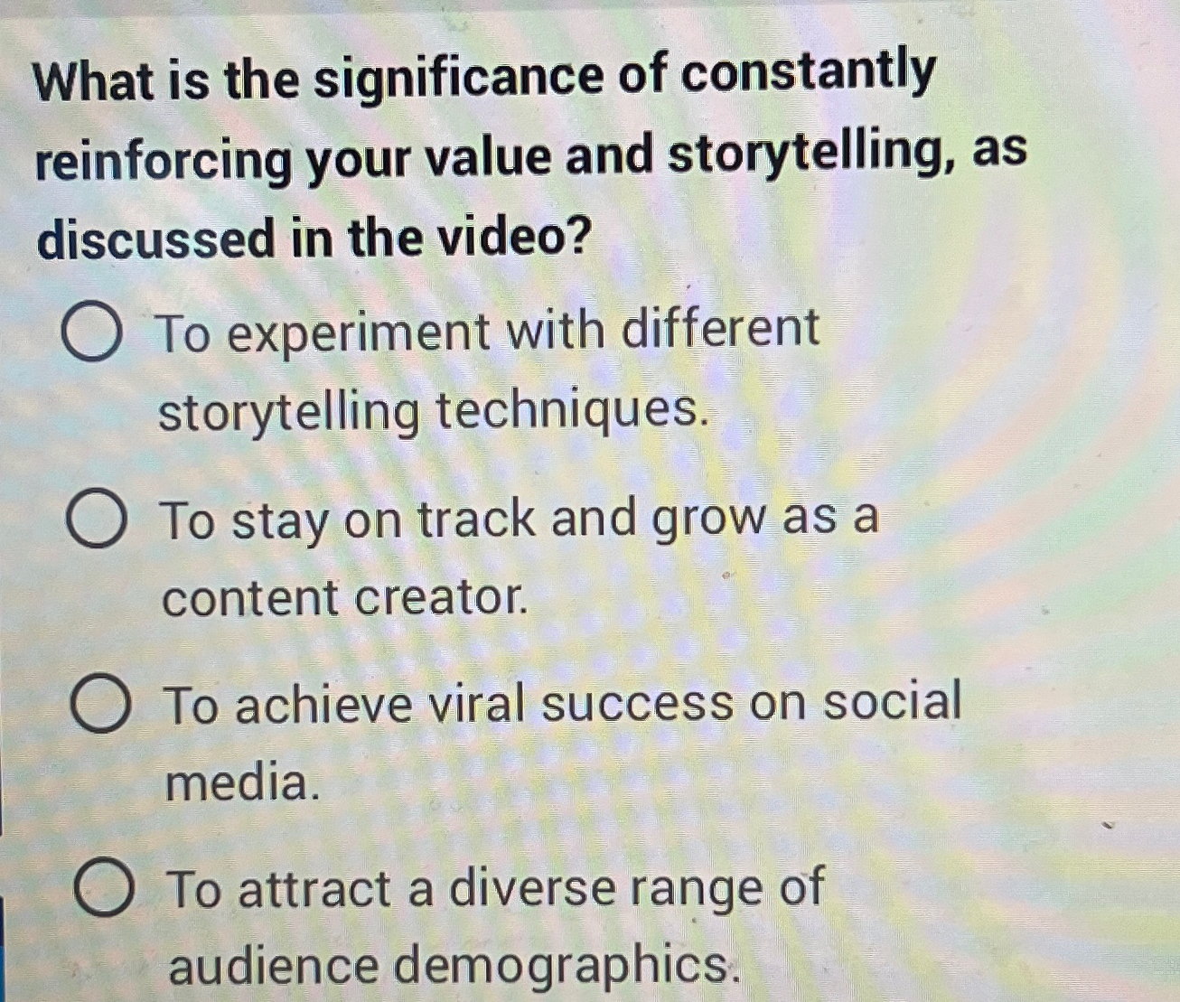 Solved What is the significance of constantly reinforcing | Chegg.com