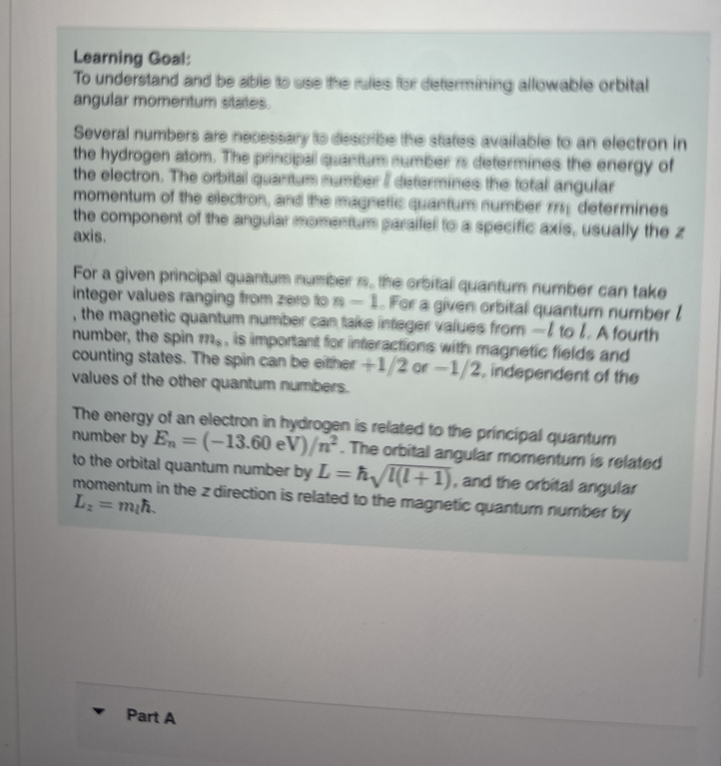 Solved Learning Goal:To understand and be able to wse the | Chegg.com