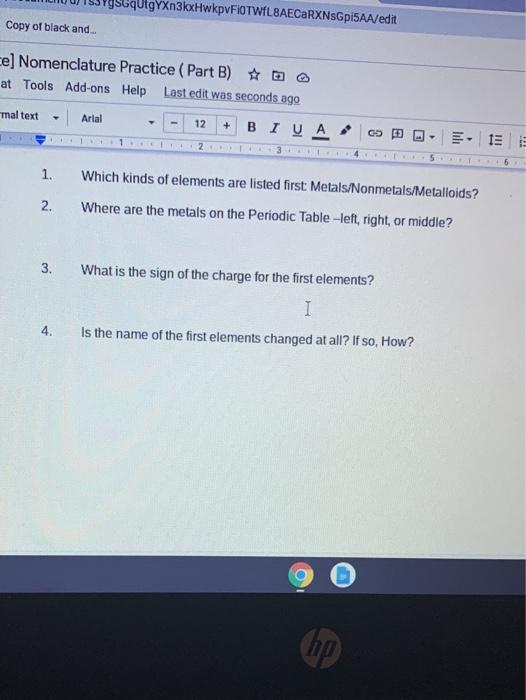 Solved kmarks Copy of black and - [Template) Nomenclature | Chegg.com