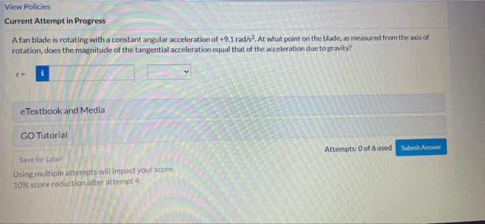 [Solved]: G View Policies Current Attempt in Progress A win