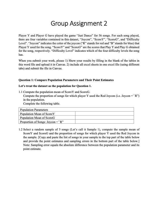 Solved Group Assignment 2Player Y and Player G have played | Chegg.com
