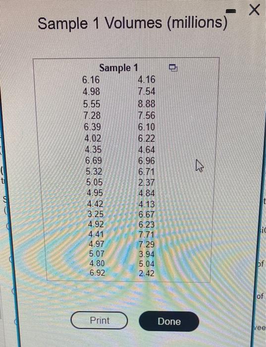 Solved (b) Using the data from sample 1, construct a 95\% | Chegg.com