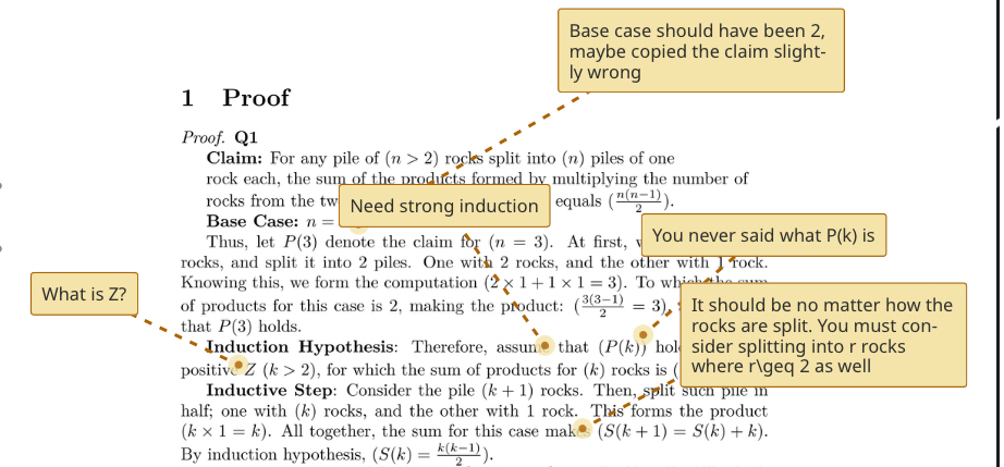 Solved Base case should have been 2, ﻿maybe copied the claim | Chegg.com