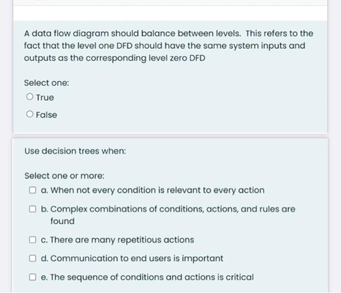 Solved While developing Decision Tables, checking for | Chegg.com