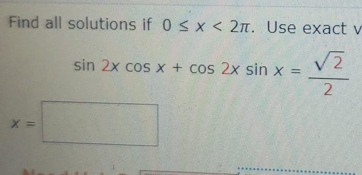 Solved Find all solutions if 0 | Chegg.com