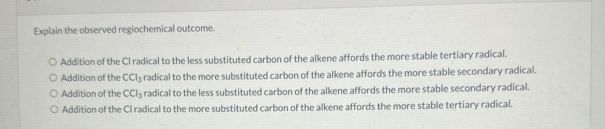 High Quality SOLUTION Explain the observed regiochemical outcome ...