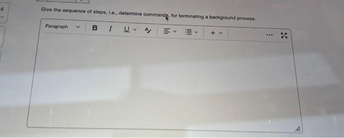 Solved Give the sequence of steps, h.e., determine commands, | Chegg.com