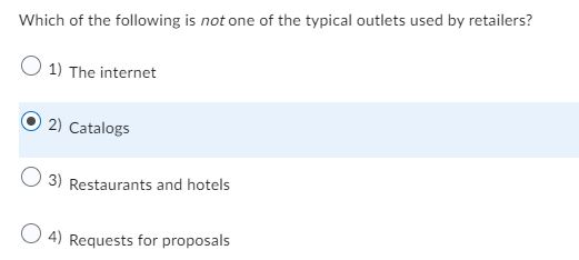 Solved Which of the following is not one of the typical | Chegg.com