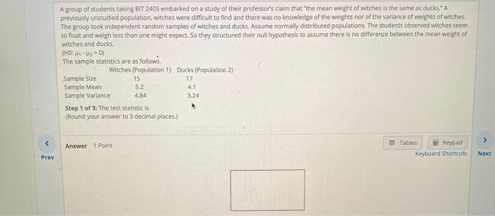 Solved A group of students taking BIT 2405 embarked on a | Chegg.com