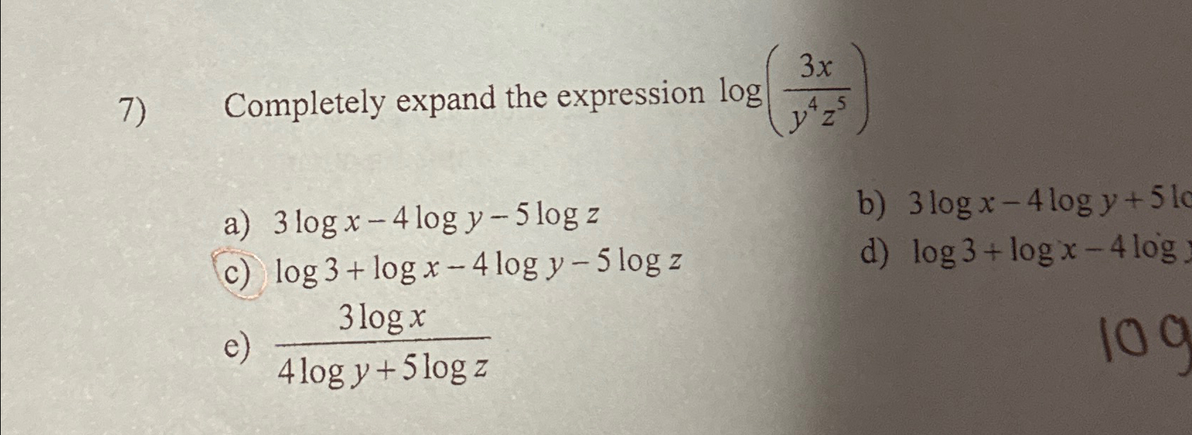 Solved Completely expand the expression | Chegg.com