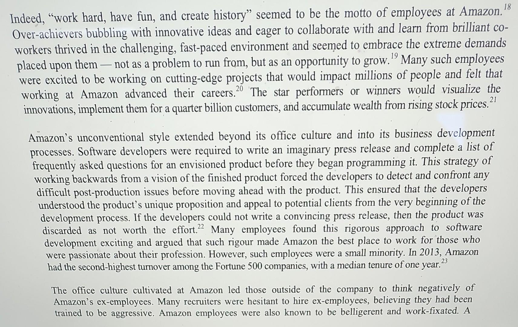 Solved 1. Write an introduction for your paper about Amazon, | Chegg.com