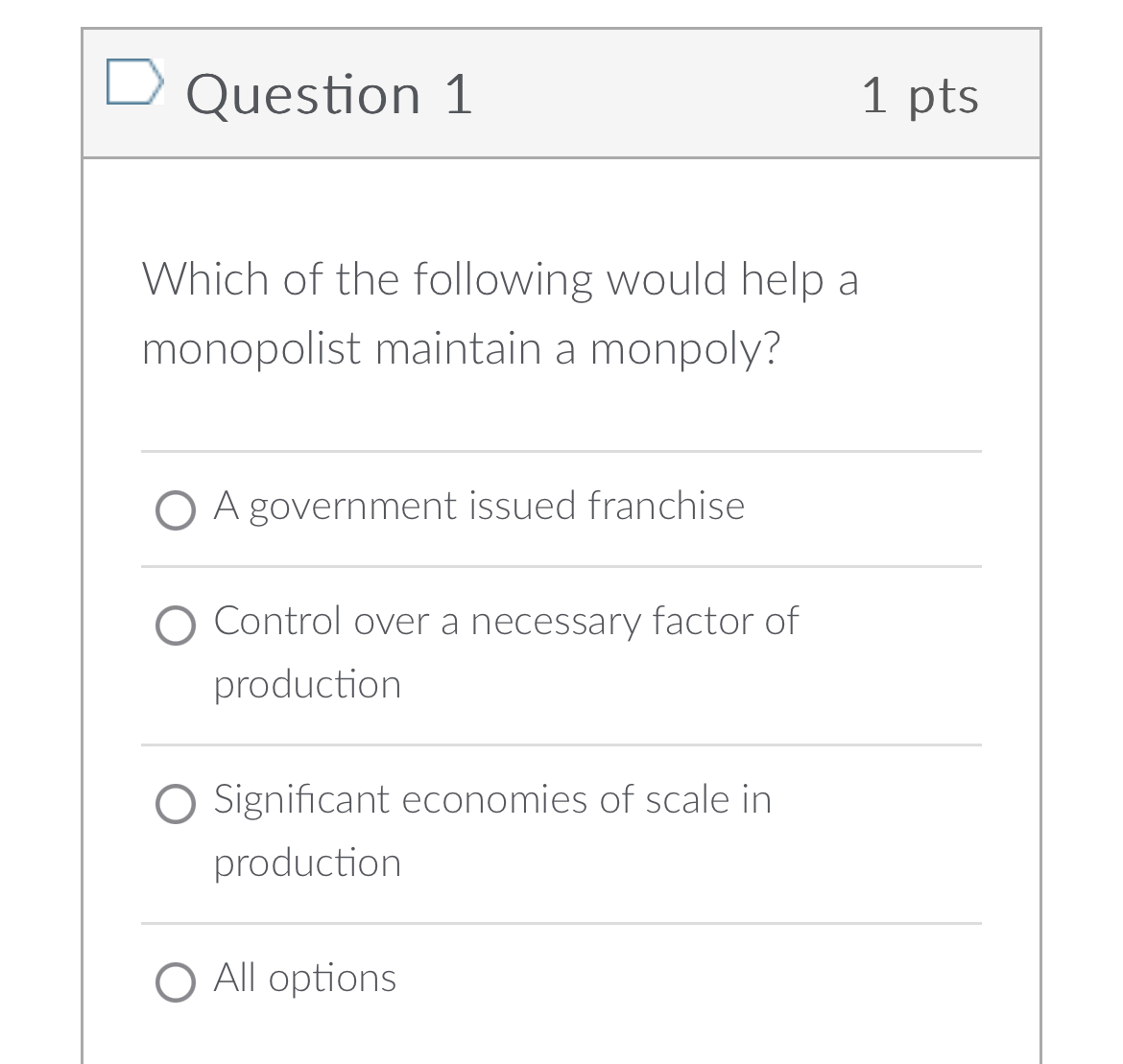 Solved Question 11 ﻿ptsWhich of the following would help a | Chegg.com