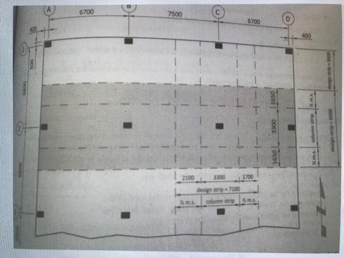 Solved O #2: Design the 2-way Slab without any Beams (Flat | Chegg.com