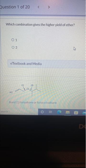 Solved The following ethers can, in principle, be | Chegg.com