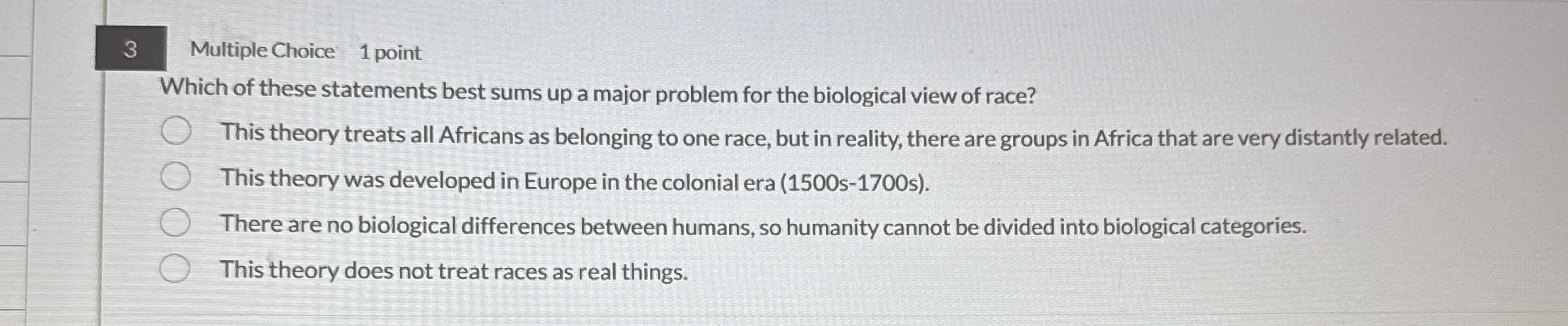 Solved 3Multiple Choice 1 ﻿pointWhich of these statements | Chegg.com