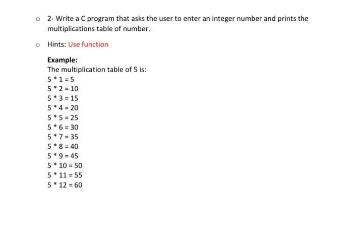 Solved 1 Write A C Program That Find The Result Of The 