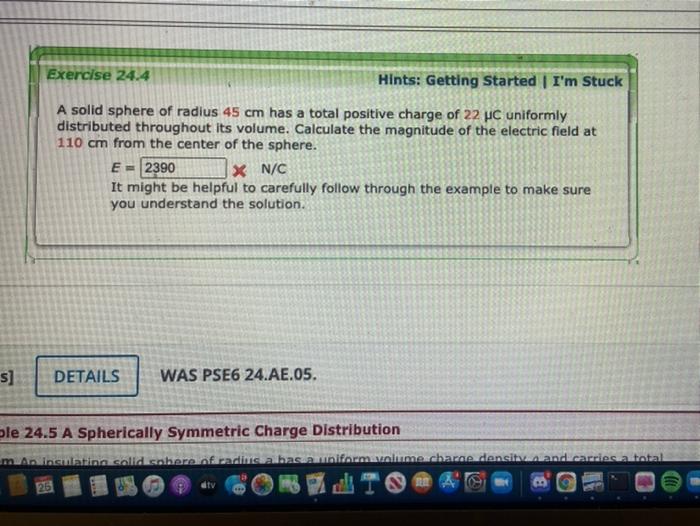 Solved Exercise 24.4 Hints: Getting Started I'm Stuck A | Chegg.com