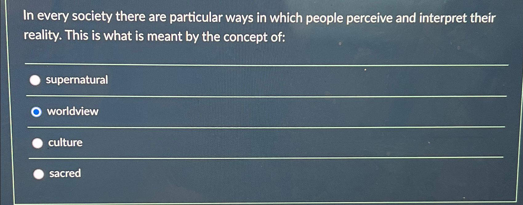 Solved In every society there are particular ways in which | Chegg.com