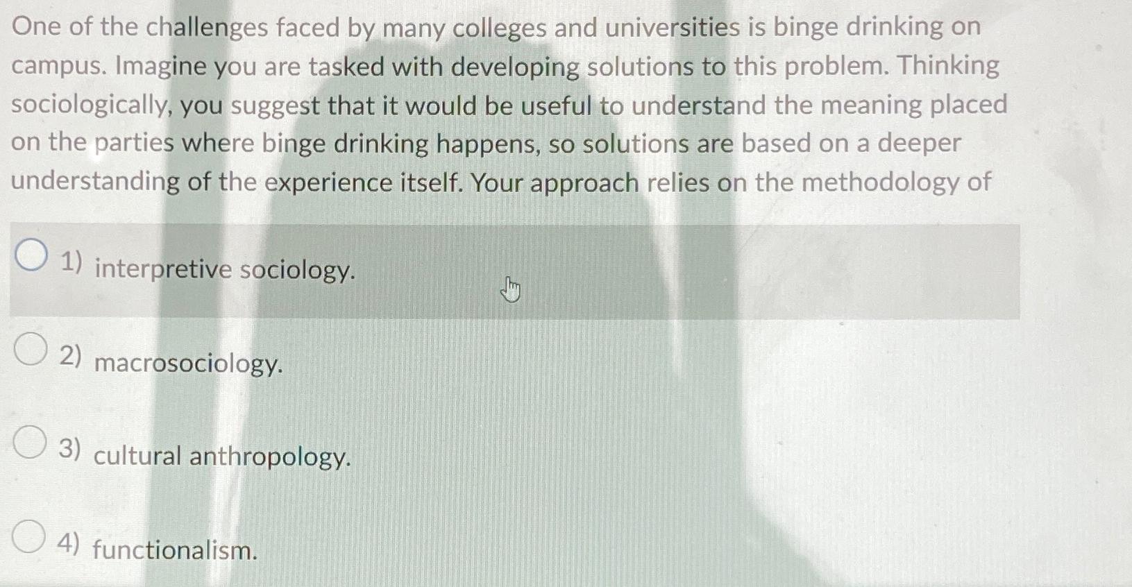 Solved One of the challenges faced by many colleges and | Chegg.com