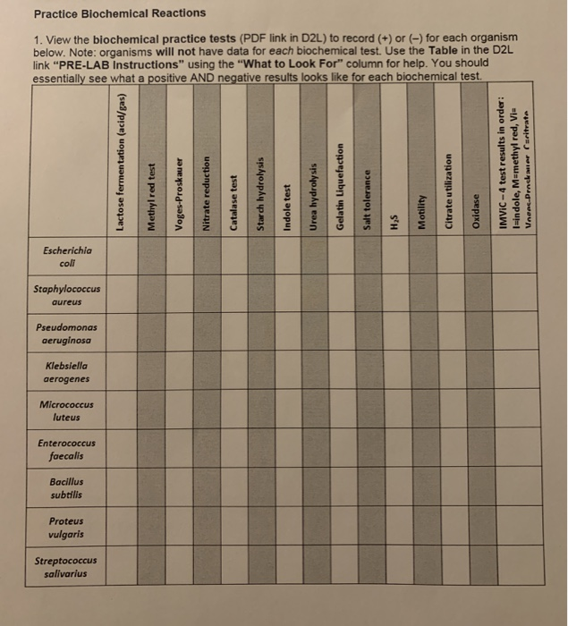 Solved Practice Biochemical Reactions 1. View the | Chegg.com