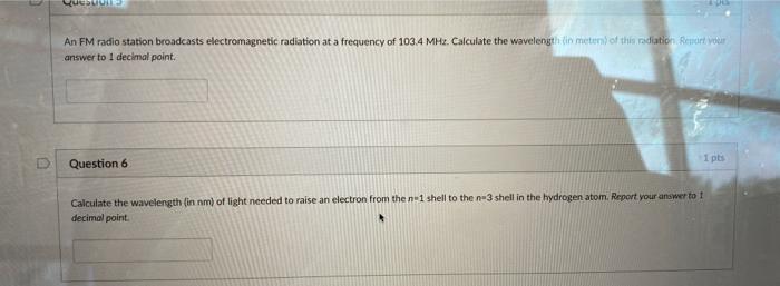Solved answer to 1 decimal point. Question 6 Calculate the | Chegg.com