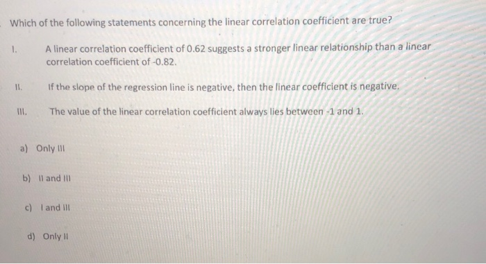 Solved - Which of the following statements concerning the | Chegg.com