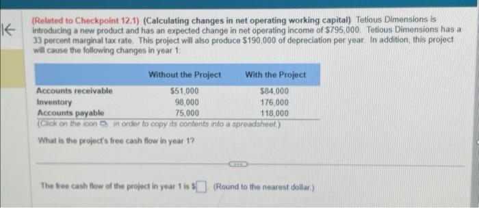 Solved (Related to Checkpoint 12.1) (Calculating changes in | Chegg.com