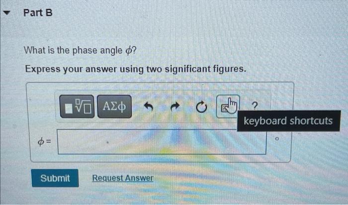 Solved A Series Rlc Circuit Consists Of A 25Ω Resistor A