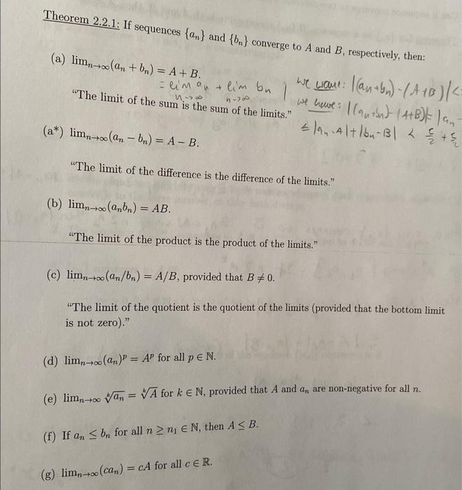 Solved 1st) prove lim n -> infinity an=02nd) prove the | Chegg.com